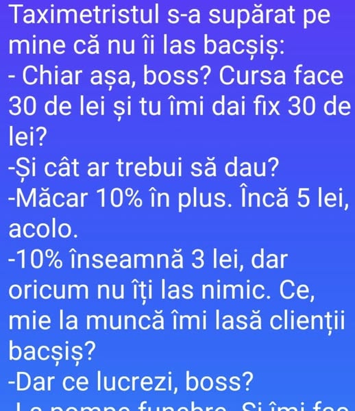 Conversația care te va face să râzi garantat. Cum i-a raspuns acest ...