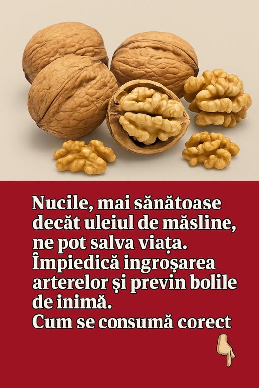 Nucile, mai sanatoase decat uleiul de masline, ne pot salva viata